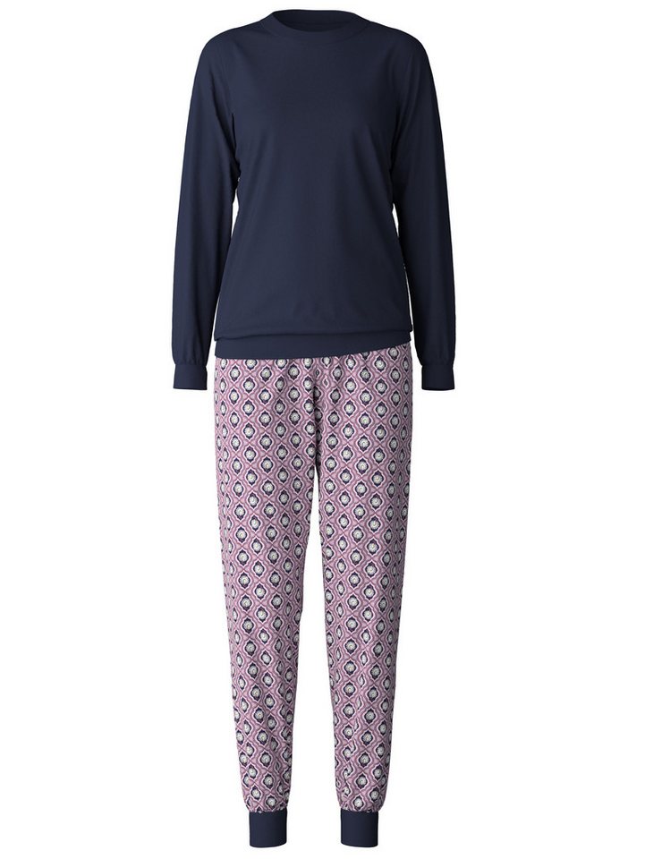 Calida Pyjama Lovely Nights Damen 2 Tlg Hose And Oberteil Mit